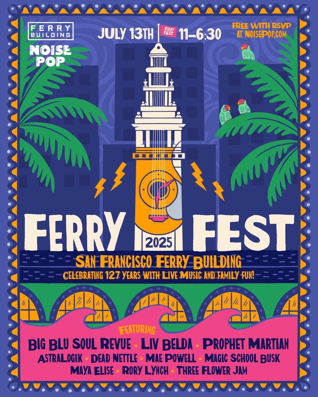 Ferry Fest in San Francisco at Ferry Building