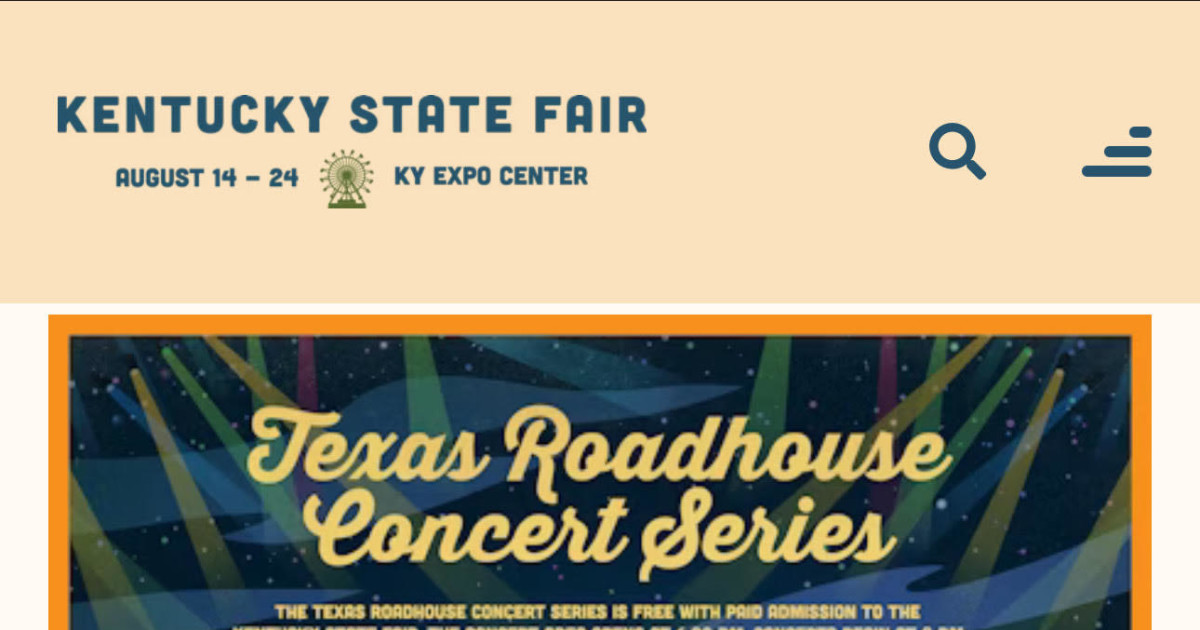 2025 Kentucky State Fair in Louisville at Kentucky Expo Center