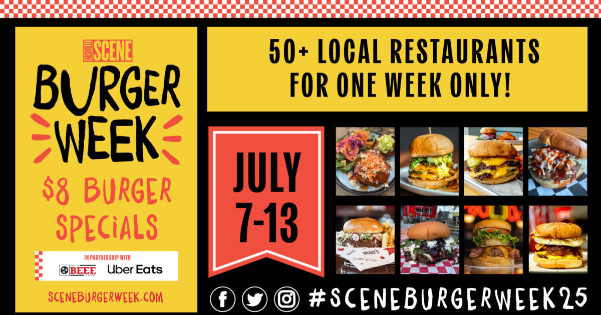 BURGER WEEK in Nashville at Sonny's Patio Pub and Refuge