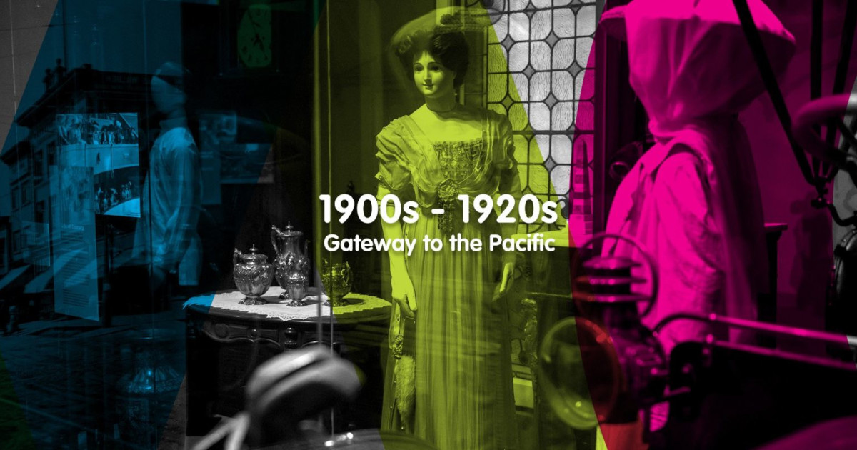 1900s - 1920s Gateway to the Pacific in Vancouver at Museum of