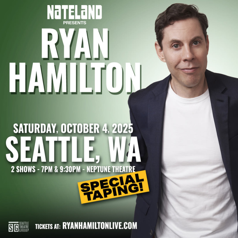 Ryan Hamilton - Early Show in Seattle at Neptune Theatre