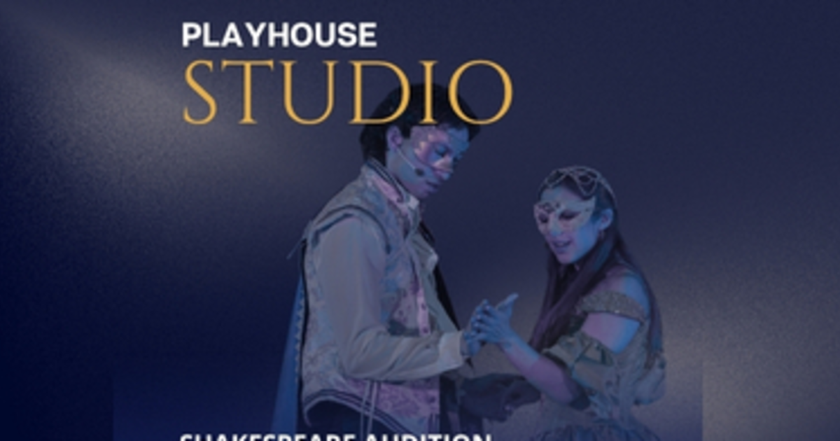Playhouse Studio: Shakespeare Audition Masterclass Summer
