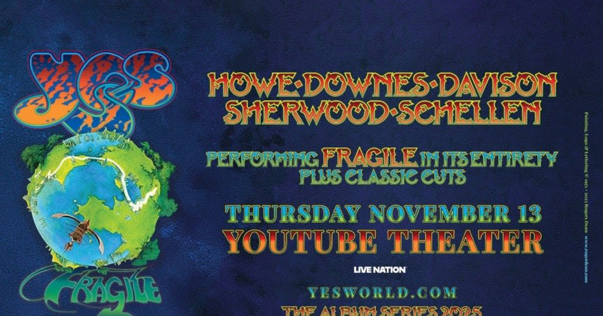 YES: The Fragile 2025 Tour in Inglewood at YouTube Theater