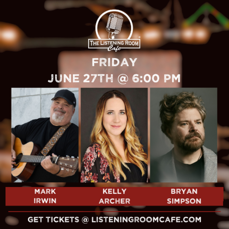 Mark Irwin, Kelly Archer & Bryan Simpson in Nashville at The