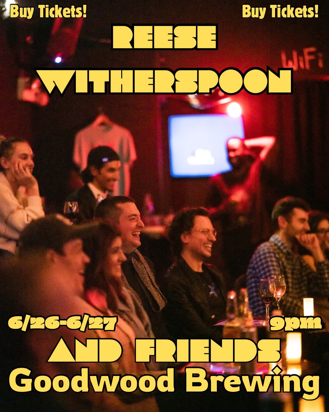"Reese Witherspoon and Friends" with headliner Kyle Bostic in