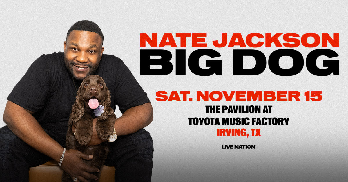 Nate Jackson: Big Dog Comedy Tour in Irving at The Pavilion at