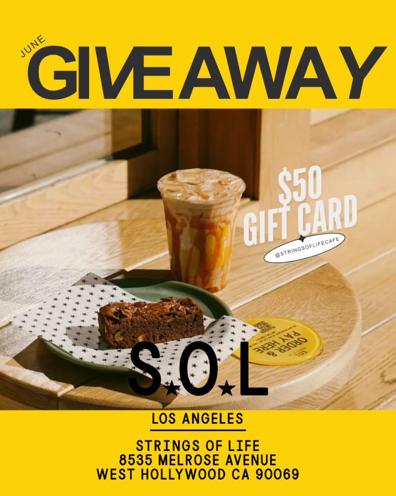 Strings of Life $50 Giveaway in Los Angeles at Strings of Life