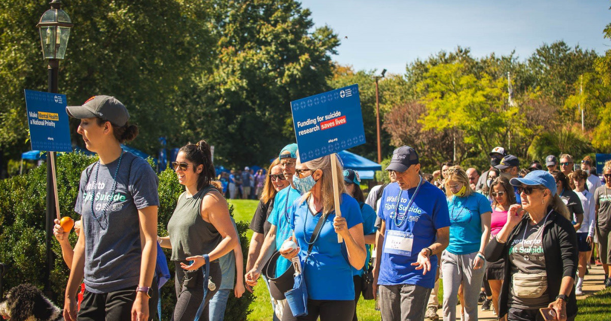 AFSP’s Out of Darkness Walk in Nashville at Centennial Park