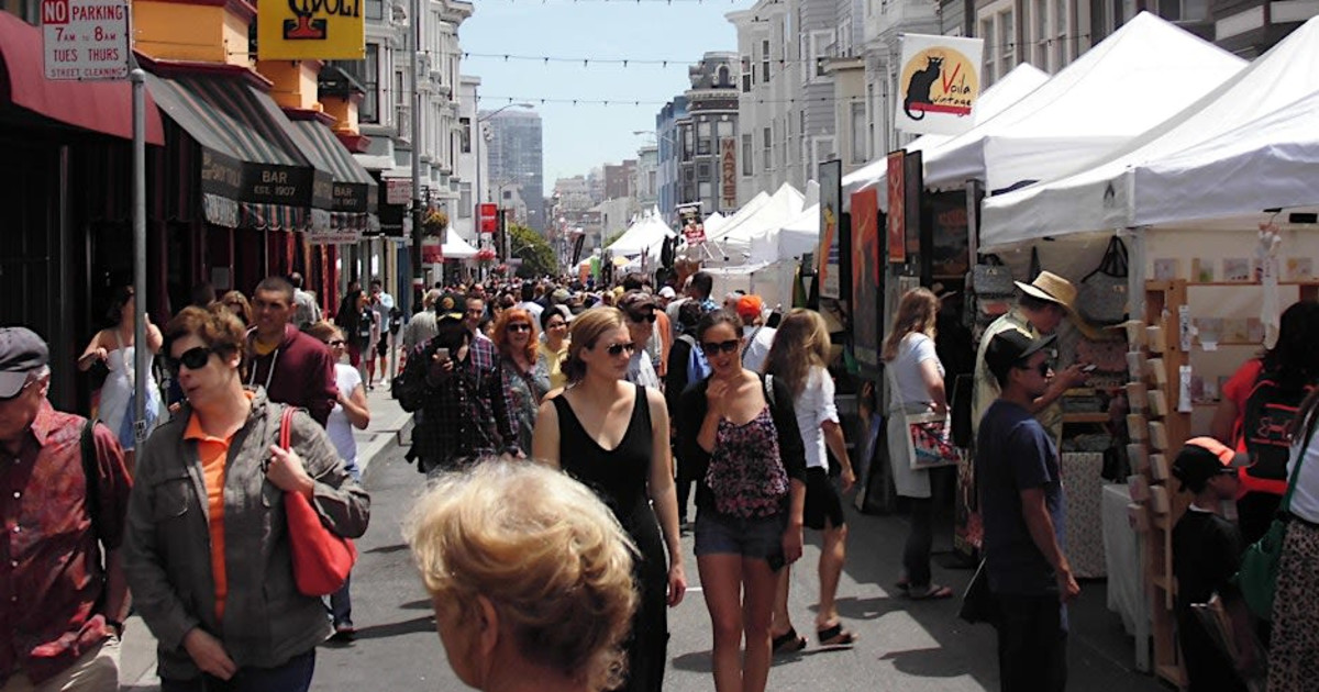 Summer Daze Night Market in San Francisco at North Beach