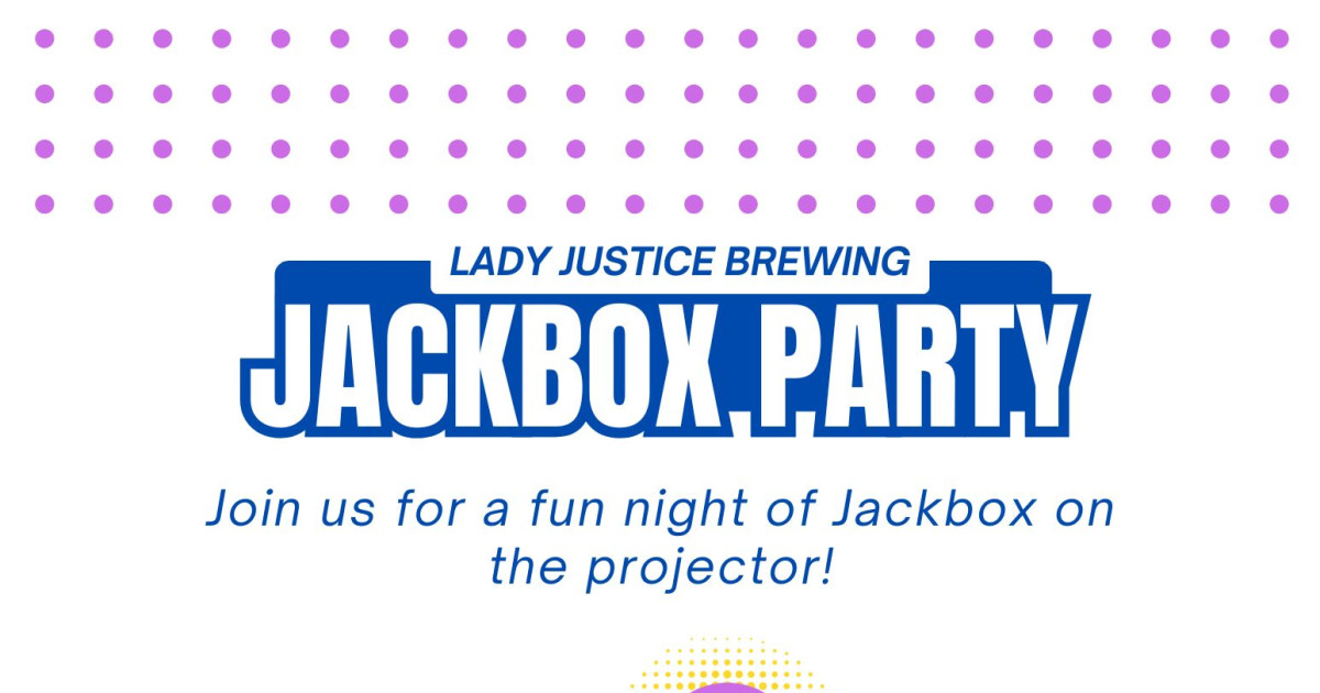 Jackbox Party Night! in Englewood at Lady Justice Brewing