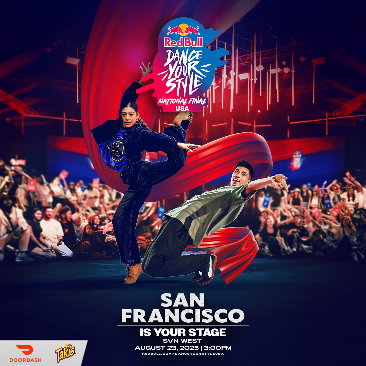 Red Bull Dance Your Style National Final USA in San Francisco at