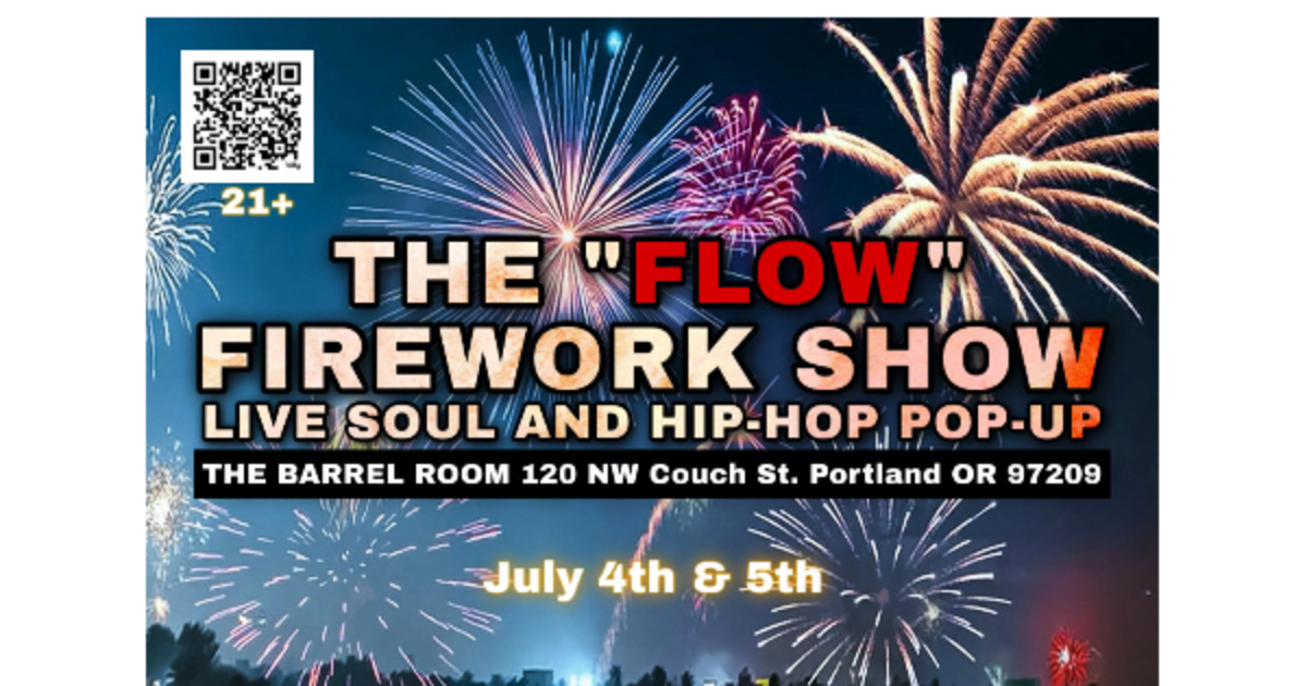 The "Flow" Firework Show - Live Soul and Hip Hop - 2 Nights 3 Stages