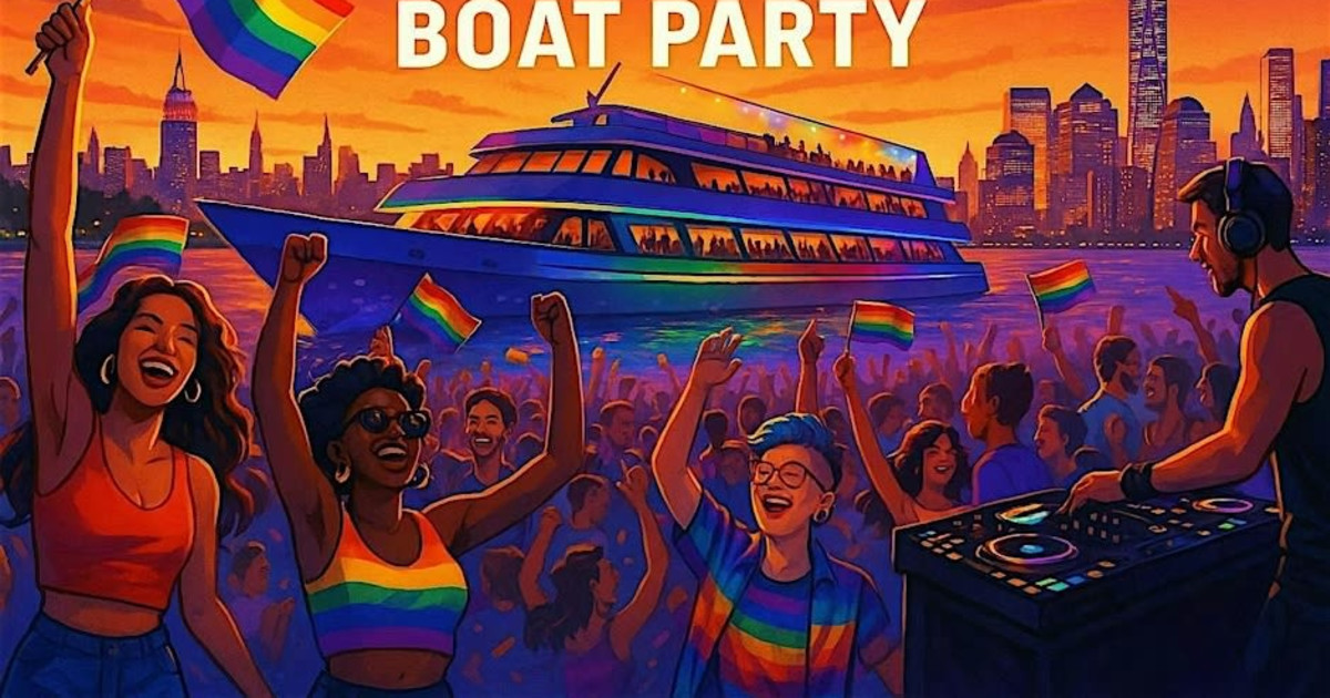 OFFICIAL PRIDE BOAT PARTY 2025 | NYC in New York at Skyport Marina