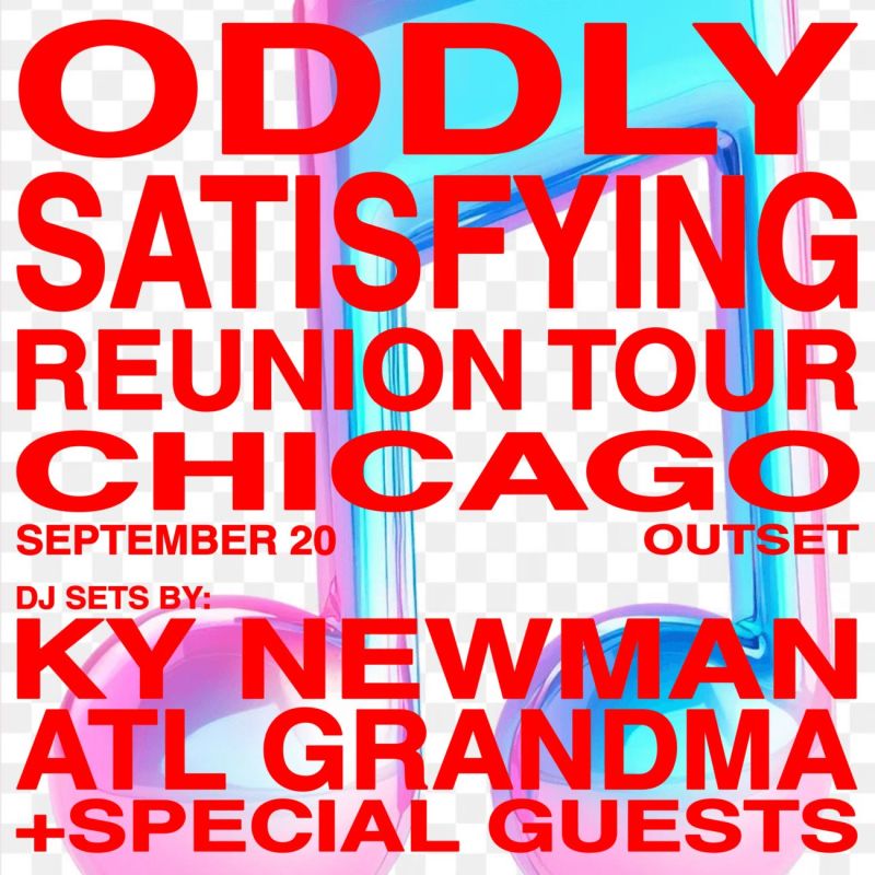 Oddly Satisfying: Ky Newman & atlgrandma in Chicago at Outset