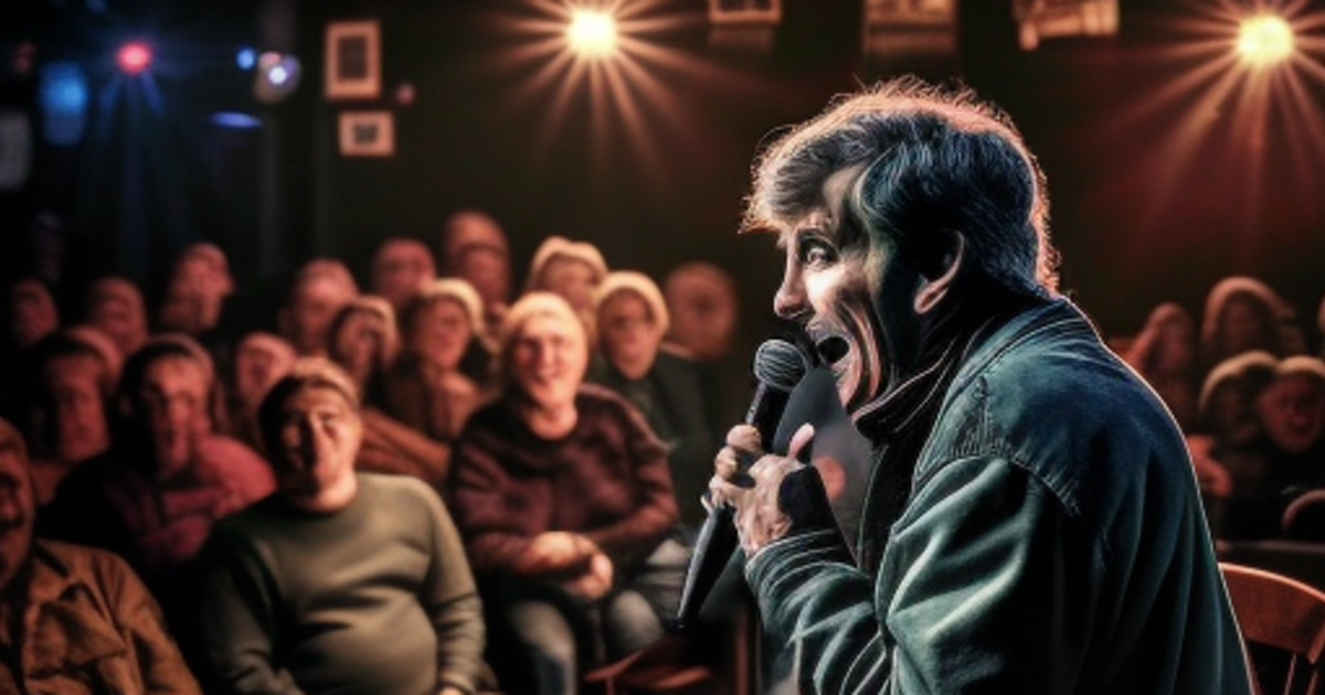 *Audience* Laughing Buddha Open Mic! | Brooklyn Vegan NYC Shows