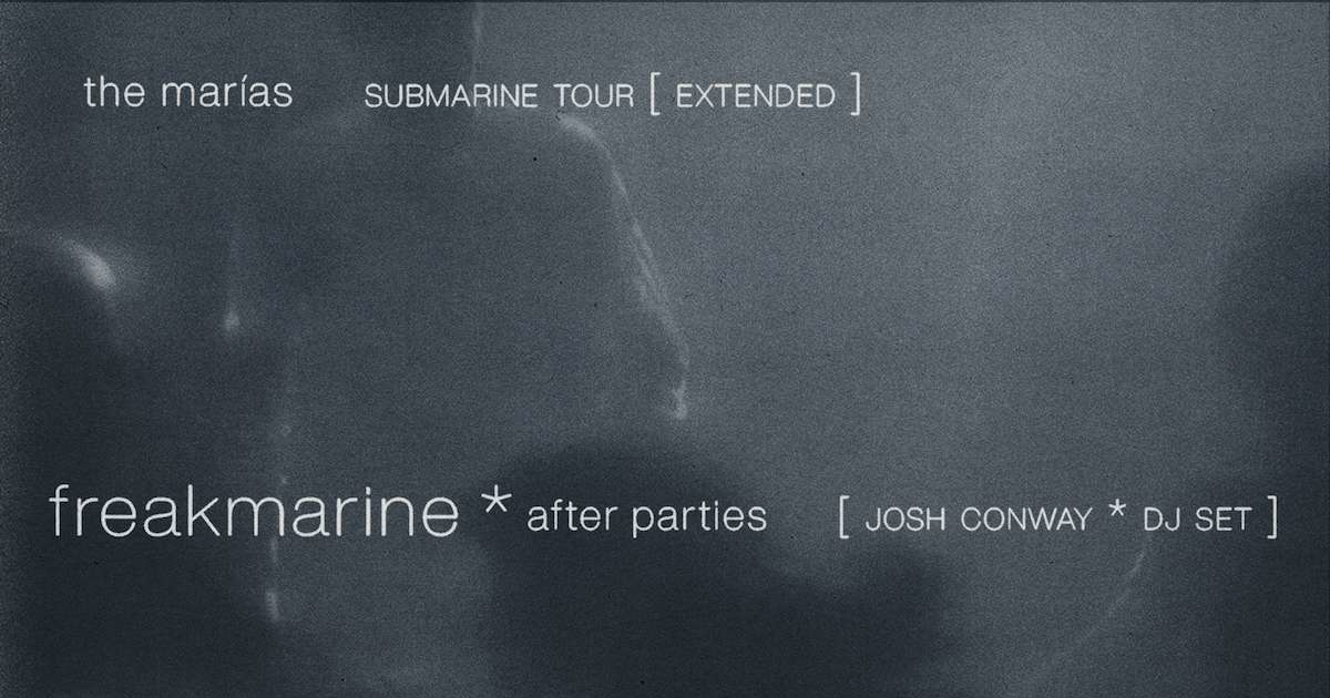 The Marías Official After Party with Josh Conway – 21+ in Portland