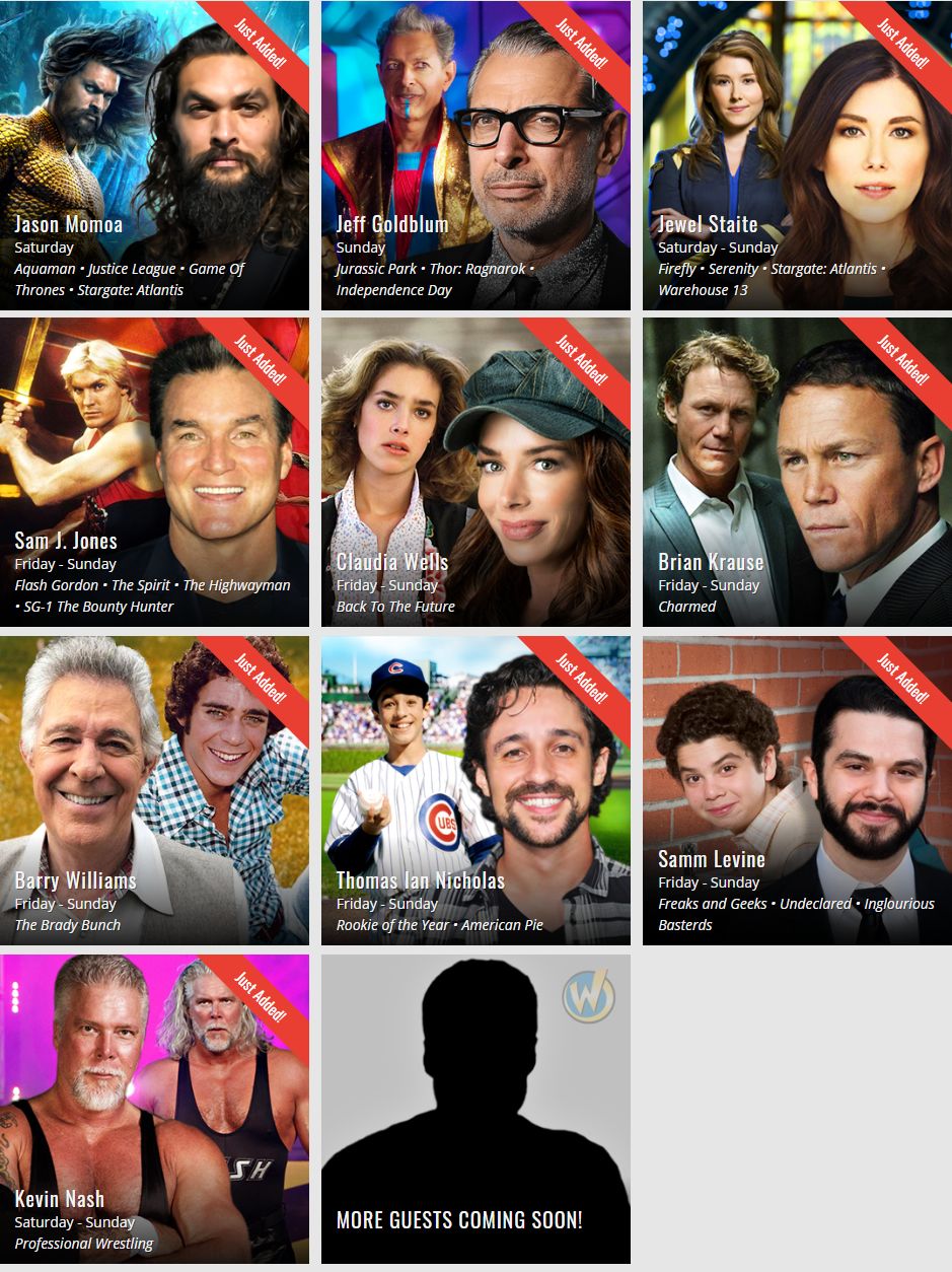 Wizard World (Comic Con) in The Bay Area at Oakland Convention