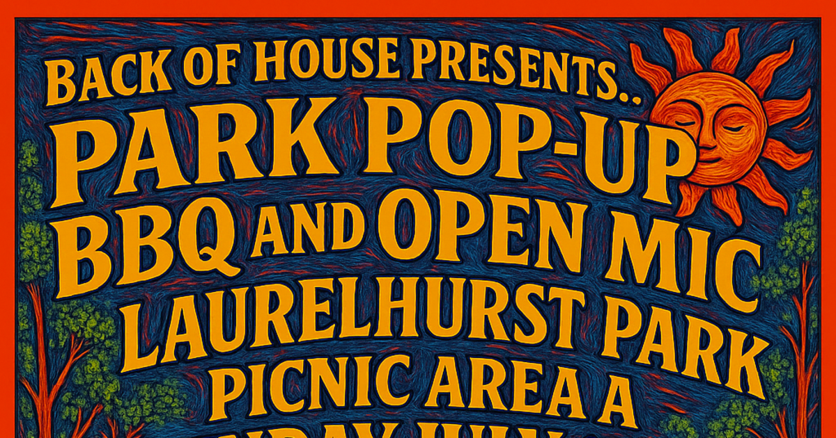 Park Pop-Up: Open Mic & BBQ in Portland at Laurelhurst Park