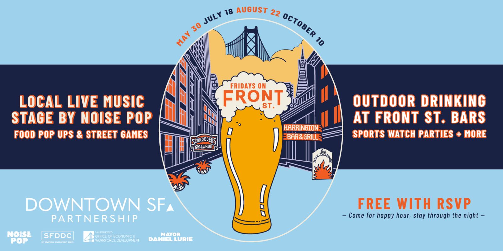 Fridays on Front St. in San Francisco at Front Street