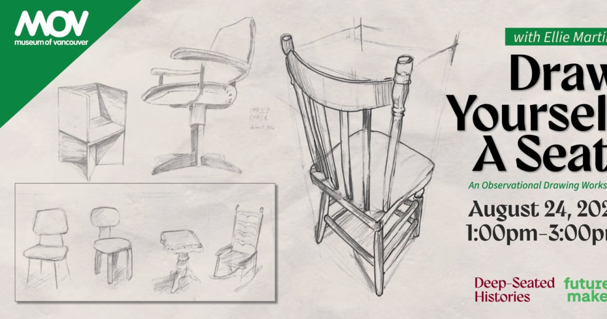Draw Yourself a Seat: An Observational Drawing Workshop in
