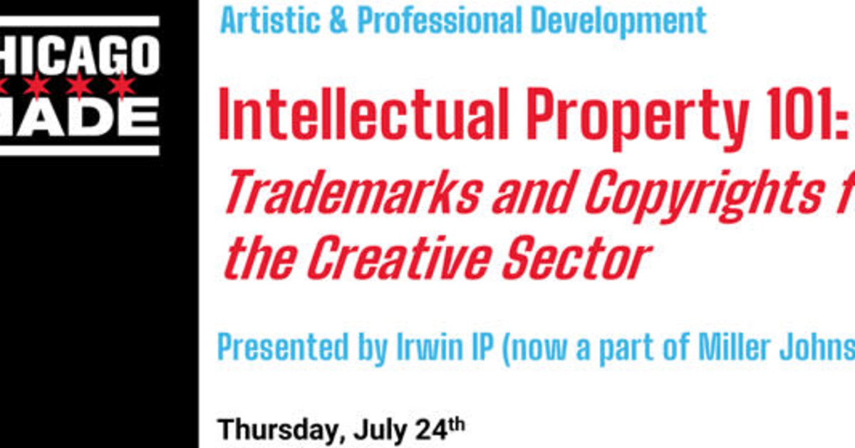 Intellectual Property 101 in Chicago at Chicago Cultural Center