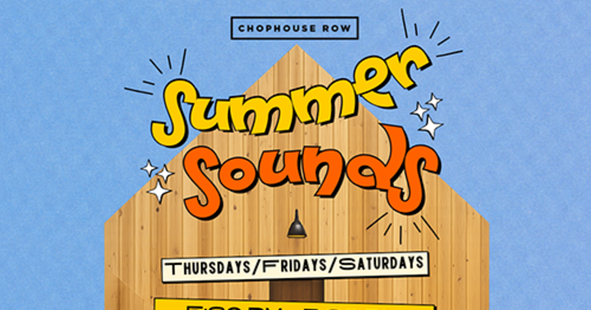 Chophouse Row: Summer Sounds - Tim Kennedy in Seattle at