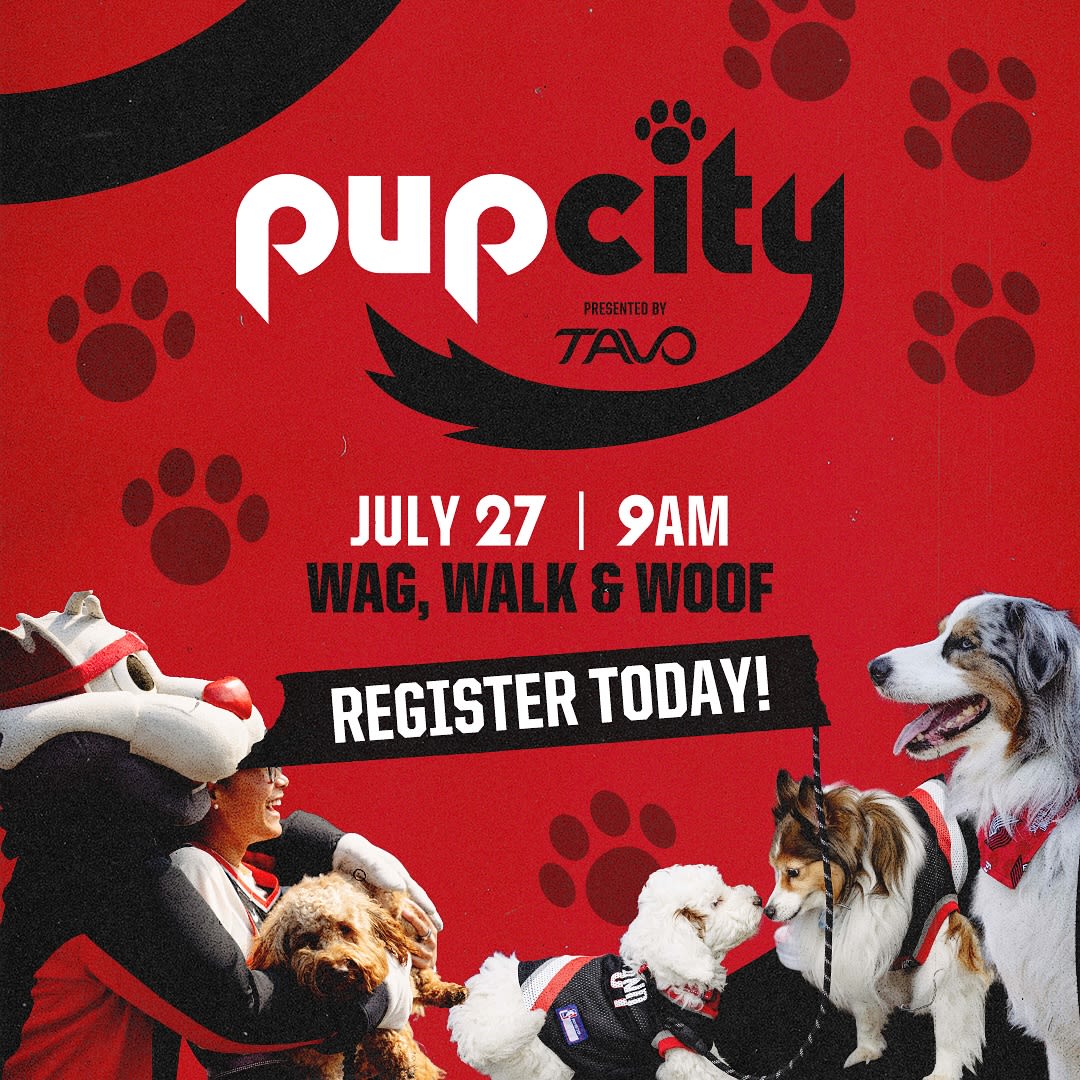 Pup City in Portland at Moda Center
