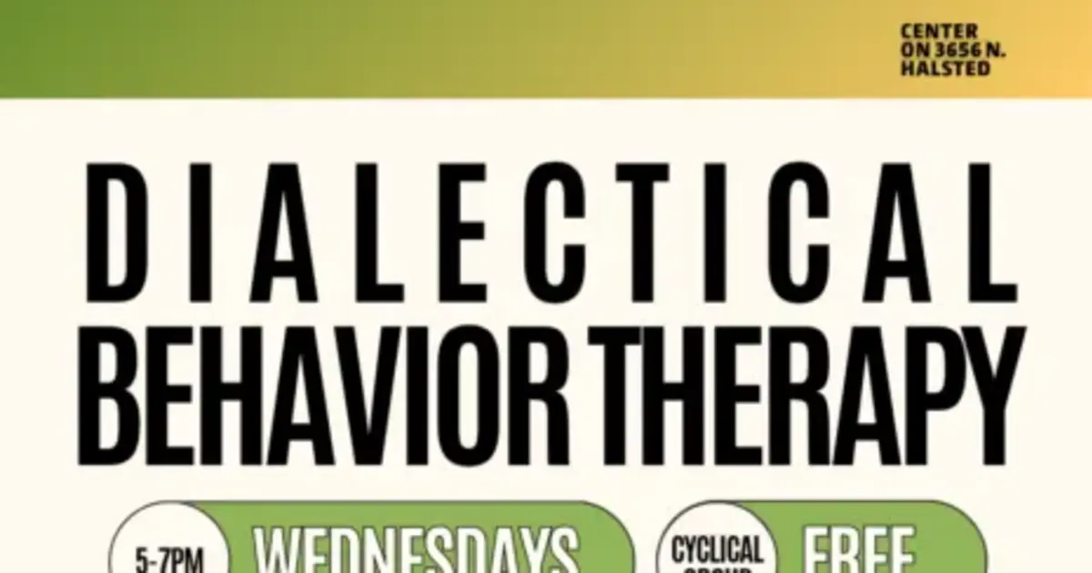 Dialectical Behavioral Therapy Group in Chicago at Center on