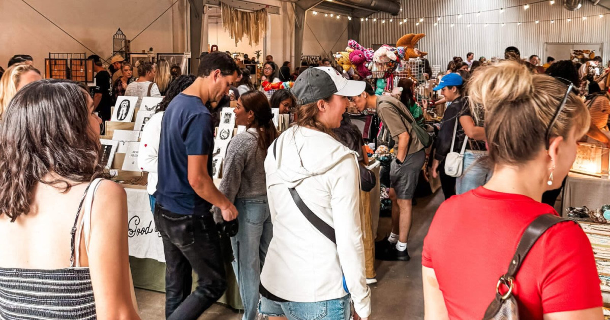 Vibe Artistan Market in Austin at Distribution Hall
