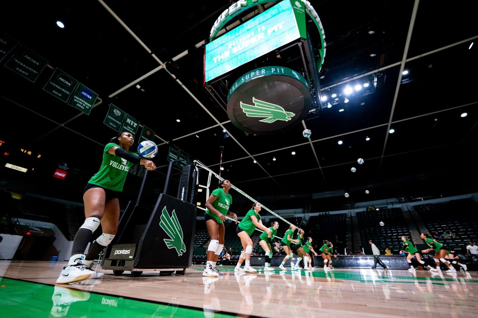 UNT Green vs. White - Volleyball in Denton, Texas 76207 at UNT
