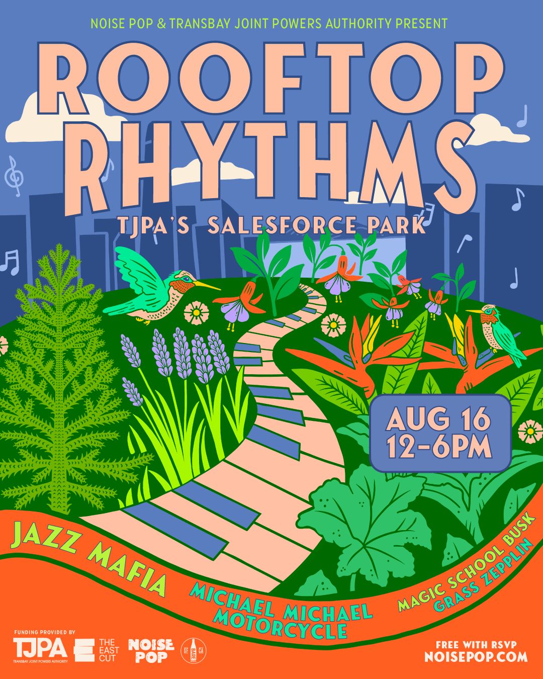 Salesforce Park Rooftop Rhythms in San Francisco at Salesforce