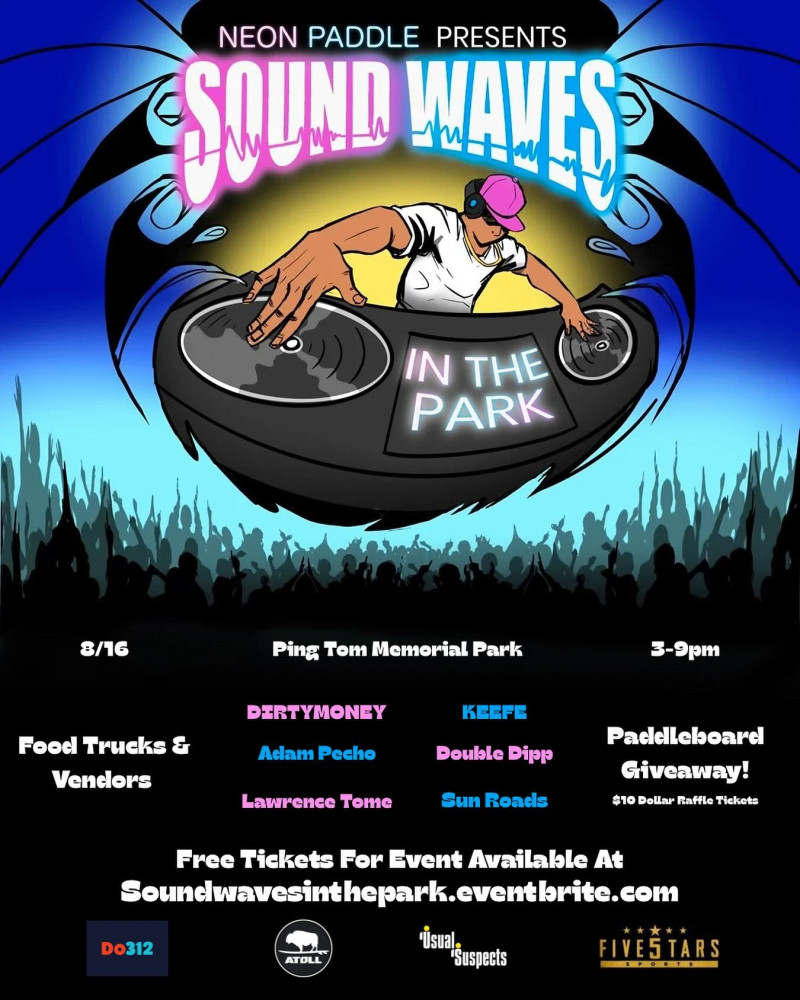 Neon Paddle Presents: SOUNDWAVES In The Park in Chicago at Ping
