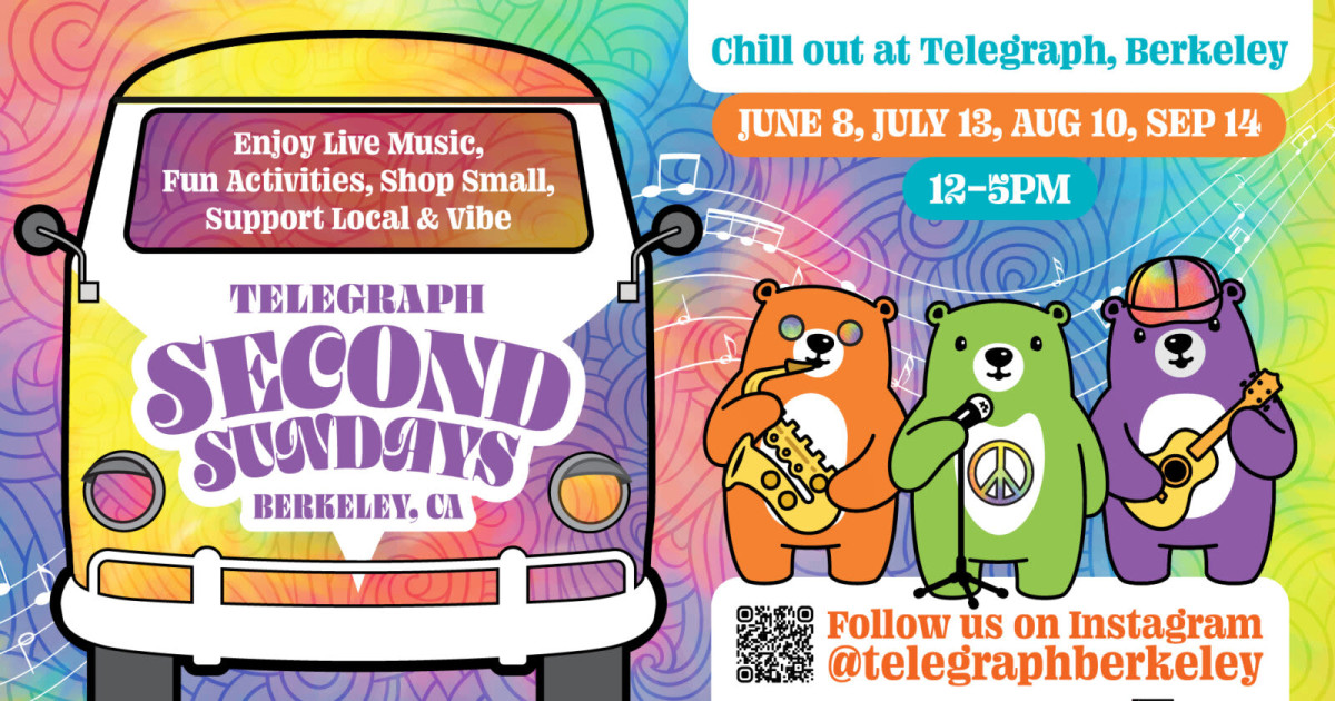 Telegraph Second Sundays 2025 in Berkeley at Telegraph Berkeley