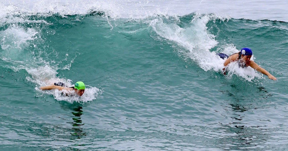 World Bodysurfing Championships in Oceanside at Oceanside Pier