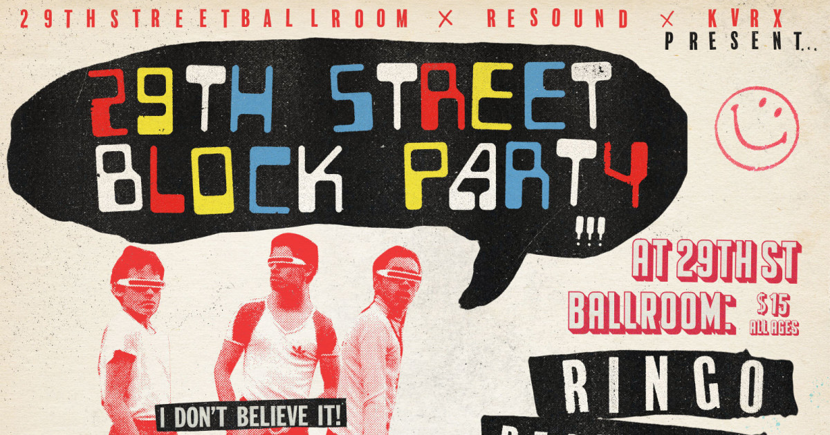 29th Street Block Party feat. Ringo Deathstarr, J'cuuzi, and