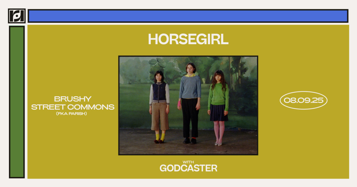 Horsegirl w/ Godcaster in Austin at Brushy Street Commons