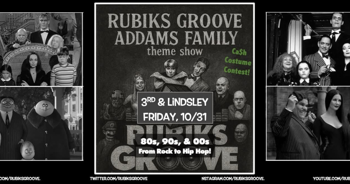 Rubiks Groove Halloween Extravaganza! in Nashville at 3rd
