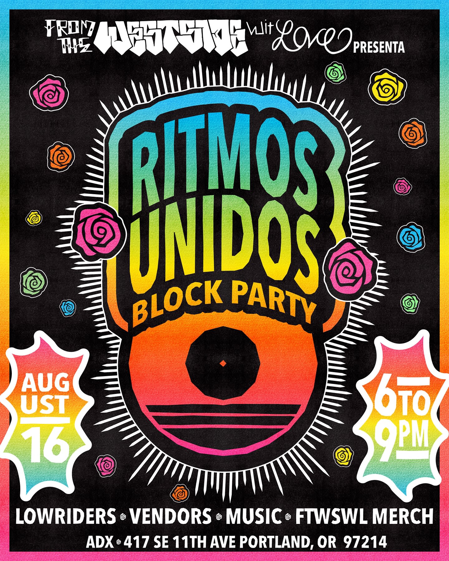 RITMOS UNDIOS BLOCK PARTY in Portland at ADX Portland
