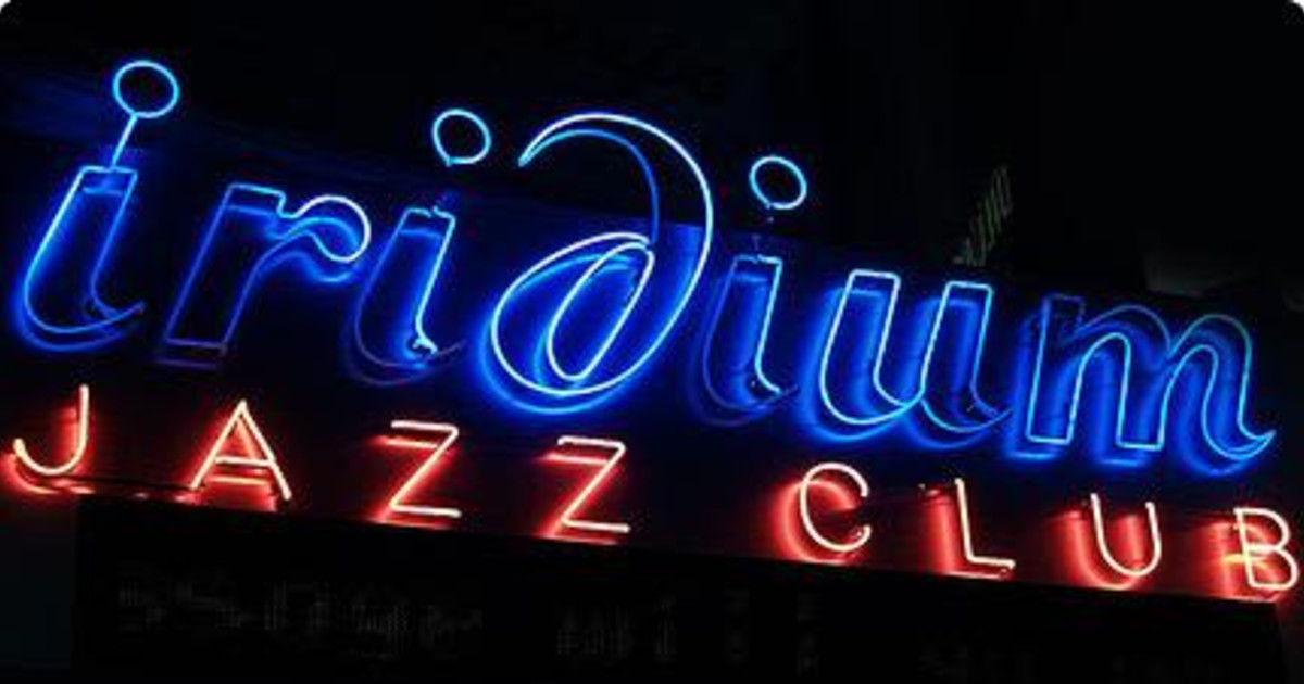 Jeff Pitchell in New York at Iridium Jazz Club