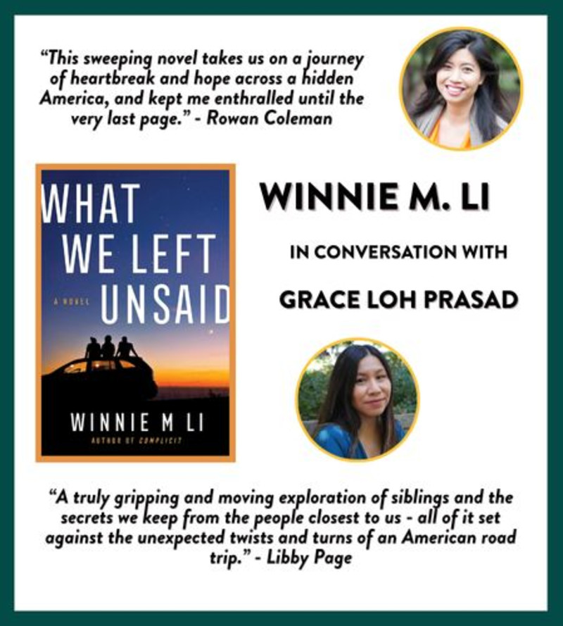 Asian American Stories with Author Winnie M. Li in San Francisco