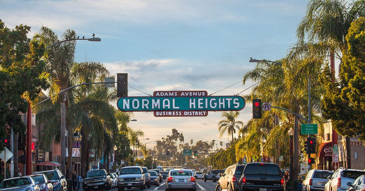 The Adams Avenue Street Fair in San Diego at Adams Avenue