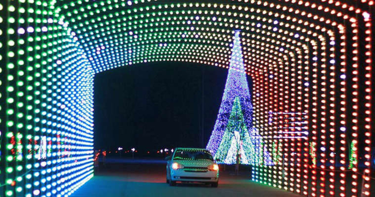 Christmas Night of Lights in Indianapolis at Indiana State