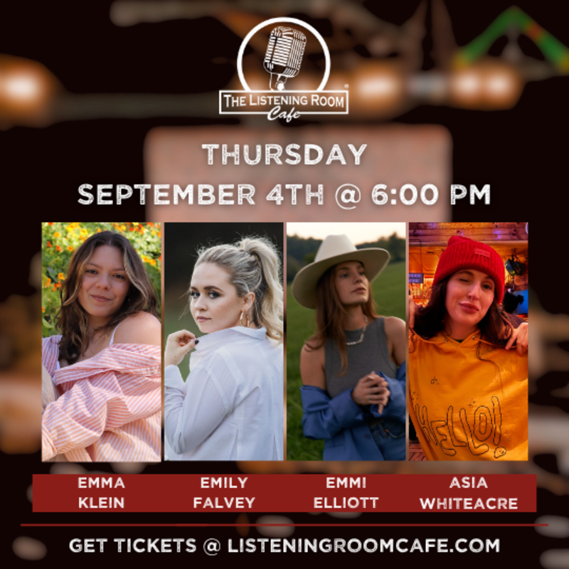 Emma Klein, Emily Falvey, Emmi Elliott, & Asia Whiteacre in