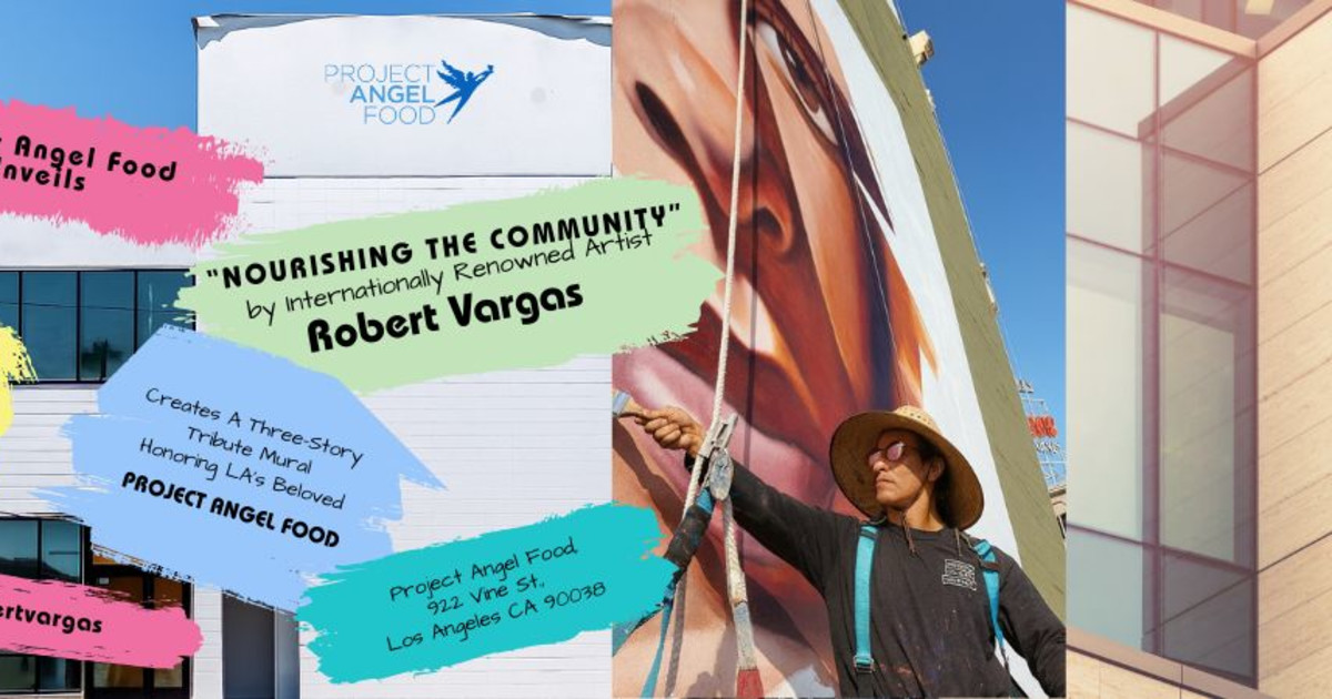 Witness the Exciting Reveal of Robert Vargas’ New Mural