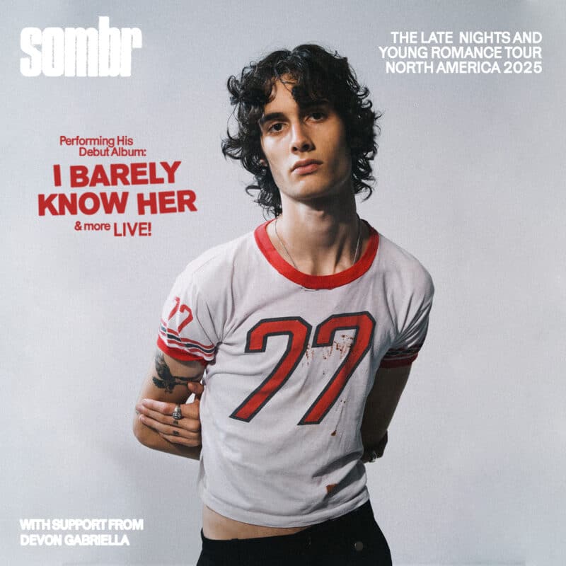 sombr - The Late Nights and Young Romance Tour | Brooklyn Vegan NYC