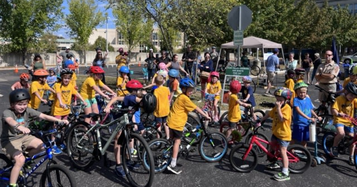 Cub Scout Bike Rodeo in Philadelphia at Lower Merion High School