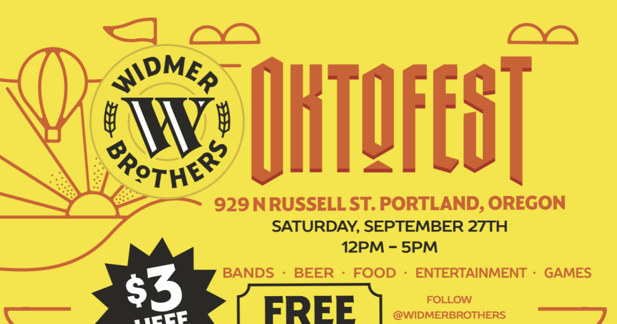 Oktoberfest in Portland at Widmer Brothers Pub