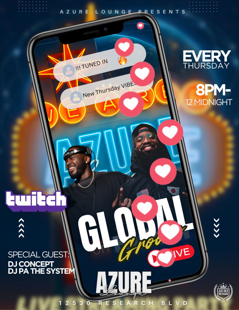 Global Groove Live in Austin at Azure Lounge