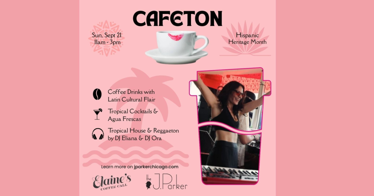 Cafeton Day Party with DJ Eliana in Chicago at Hotel Lincoln