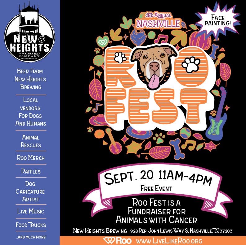 Roo Fest in Nashville at New Heights Brewing Company